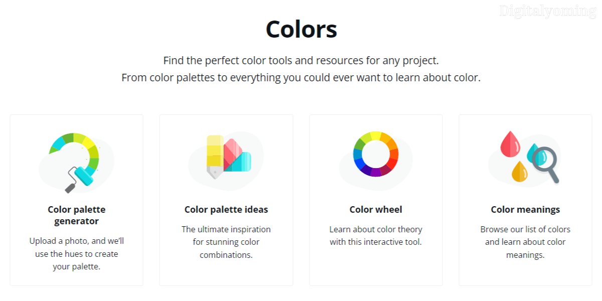 Canva 顏色選擇工具，帶你了解相關設定與技巧 – 數位小幫手